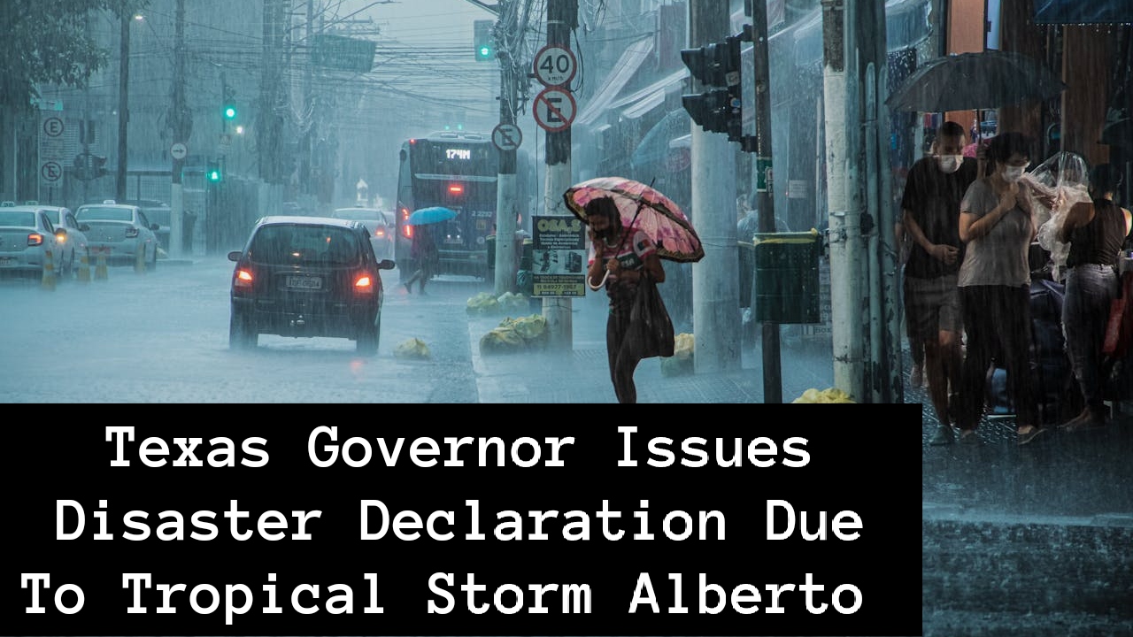 Texas Governor Issues Disaster Declaration Due To Tropical Storm ...